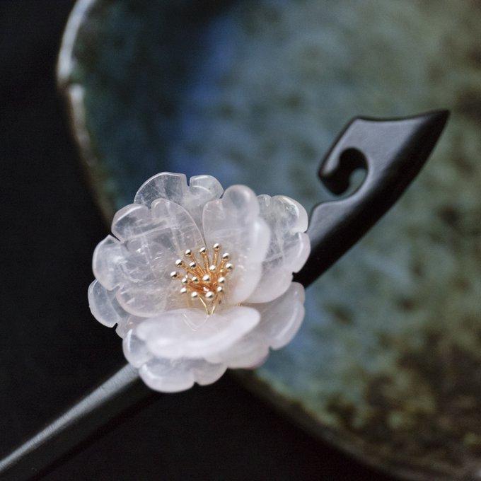 木製簪 お花の簪 成人式髪飾り 和装 和風かんざし チャイナ 木製簪 お花の簪 成人式髪飾り 和装 和風かんざし チャイナ